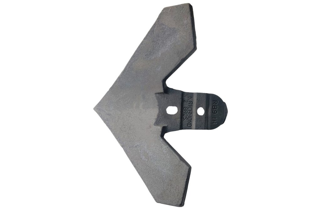 RB9IH 9" Ultimate Field Cultivator Sweep - Richmond Brothers Equipment
